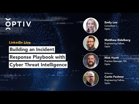 Build an Incident Response Playbook with Cyber Threat Intelligence