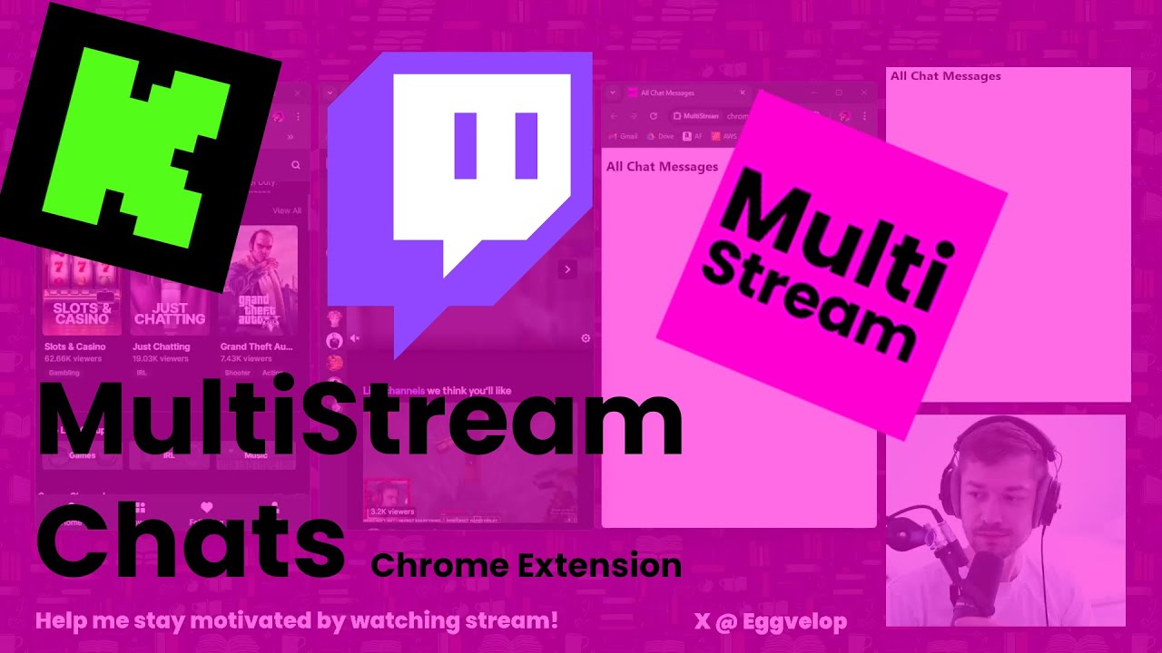 MultiStream Chats Chrome Extension