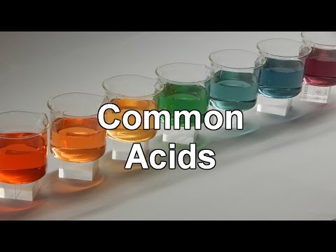 Common Acids