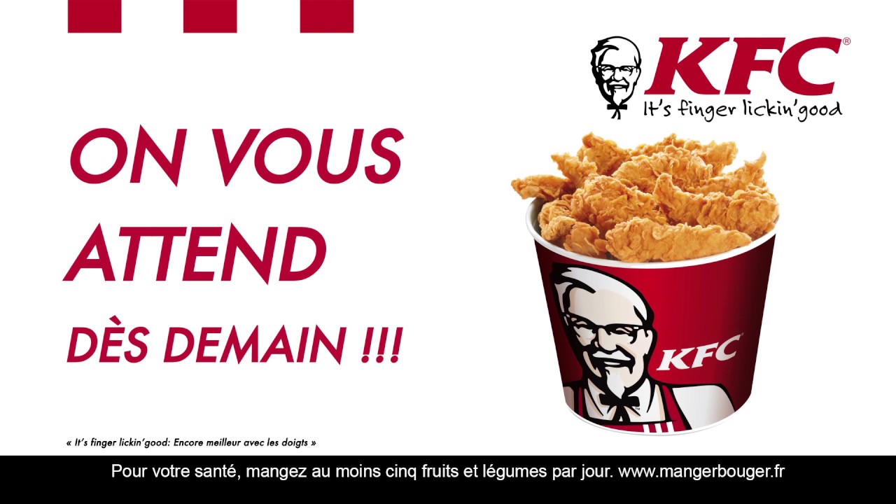 Animation KFC en motion design