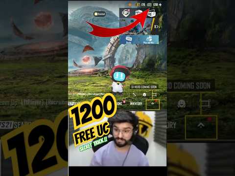 Easy to get 1200 UC FREE in Bgmi India 2025 ( Latest Secret Trick ) #bgmifreeuc #lolzzzgaming