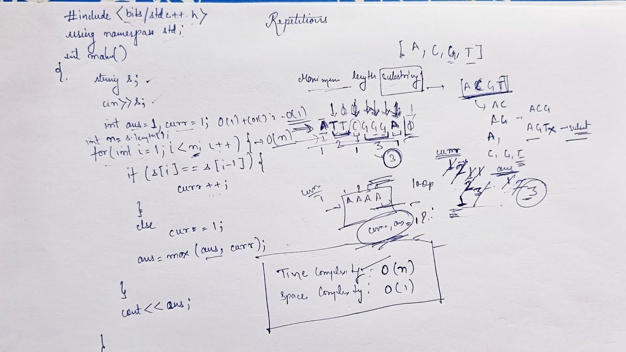 [Hindi] Repetitions  | CSES Solution | Introductory Problems