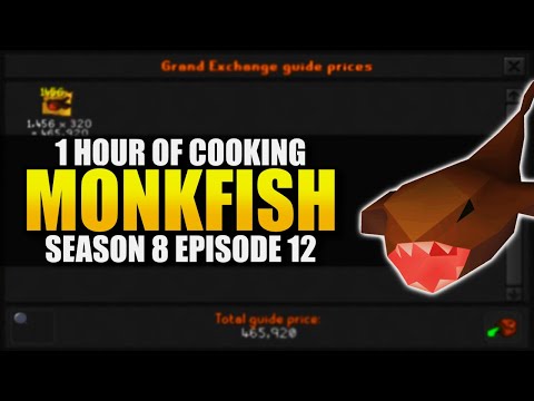 Cooking Monkfish | Testing OSRS Wiki Money Making Methods | Money Making Guide 2023