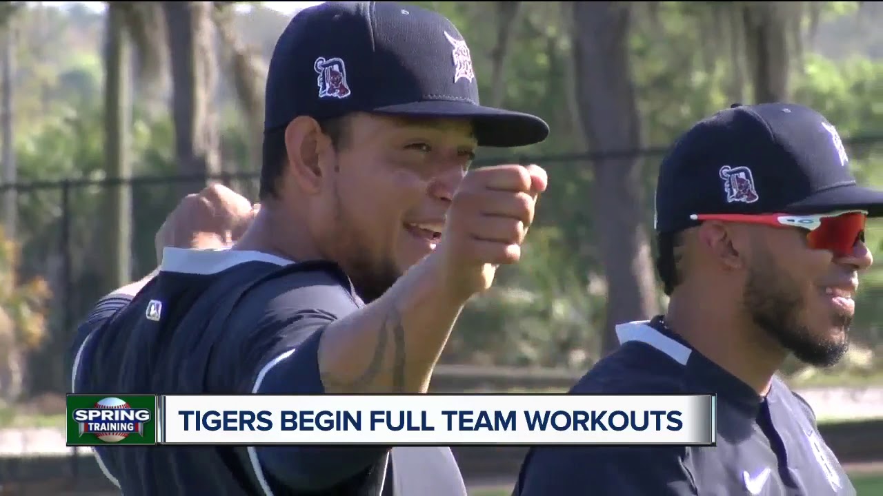 First full-squad workouts begin at Spring Training
