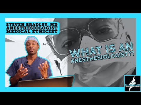 What Is An Anesthesiologist? | Ask An Anesthesiologist