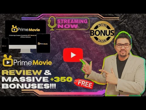 PrimeMovie Review⚡💻📲Create Complete DFY Movies & TV Shows Affiliate Websites📲💻⚡FREE +350 Bonuses💲💰💸