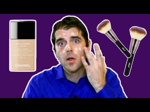 MAN TRIES CHANEL FOUNDATION | Makeup Tips for Men | Get Ready With Me (+ Jack Daniel's Whiskey)