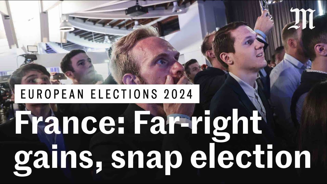 EU elections in France: A historic score for the far right and a shock snap election