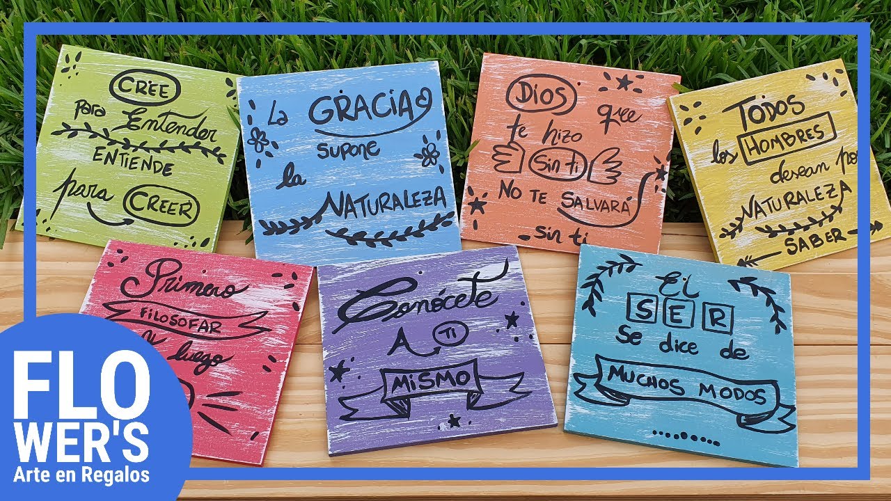 🤩💕CUADROS CON FRASES DE FILOSOFÍA 🇦🇷