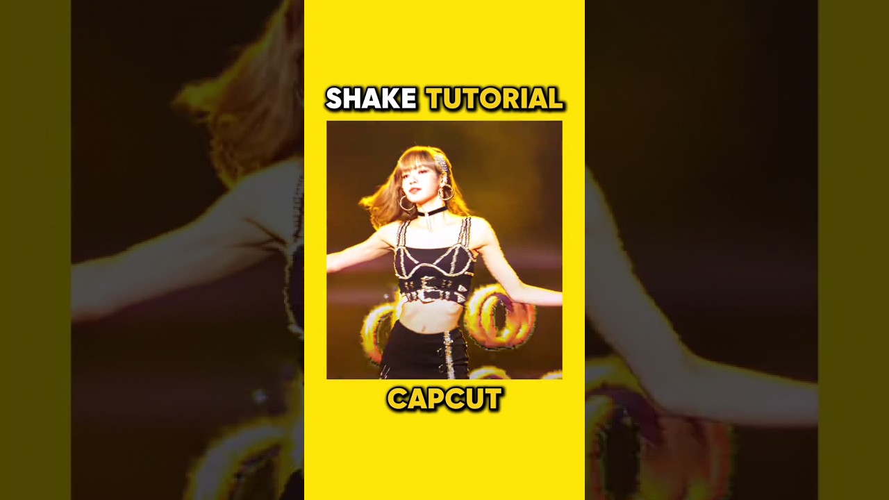 Shake tutorial on capcut #blackpink #edit #capcut #tutorial