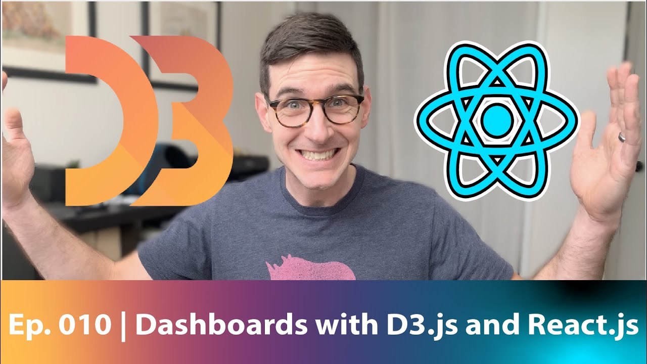 D3.js in 10 Minutes or Less | ep. 010 - Refactoring your react app for d3