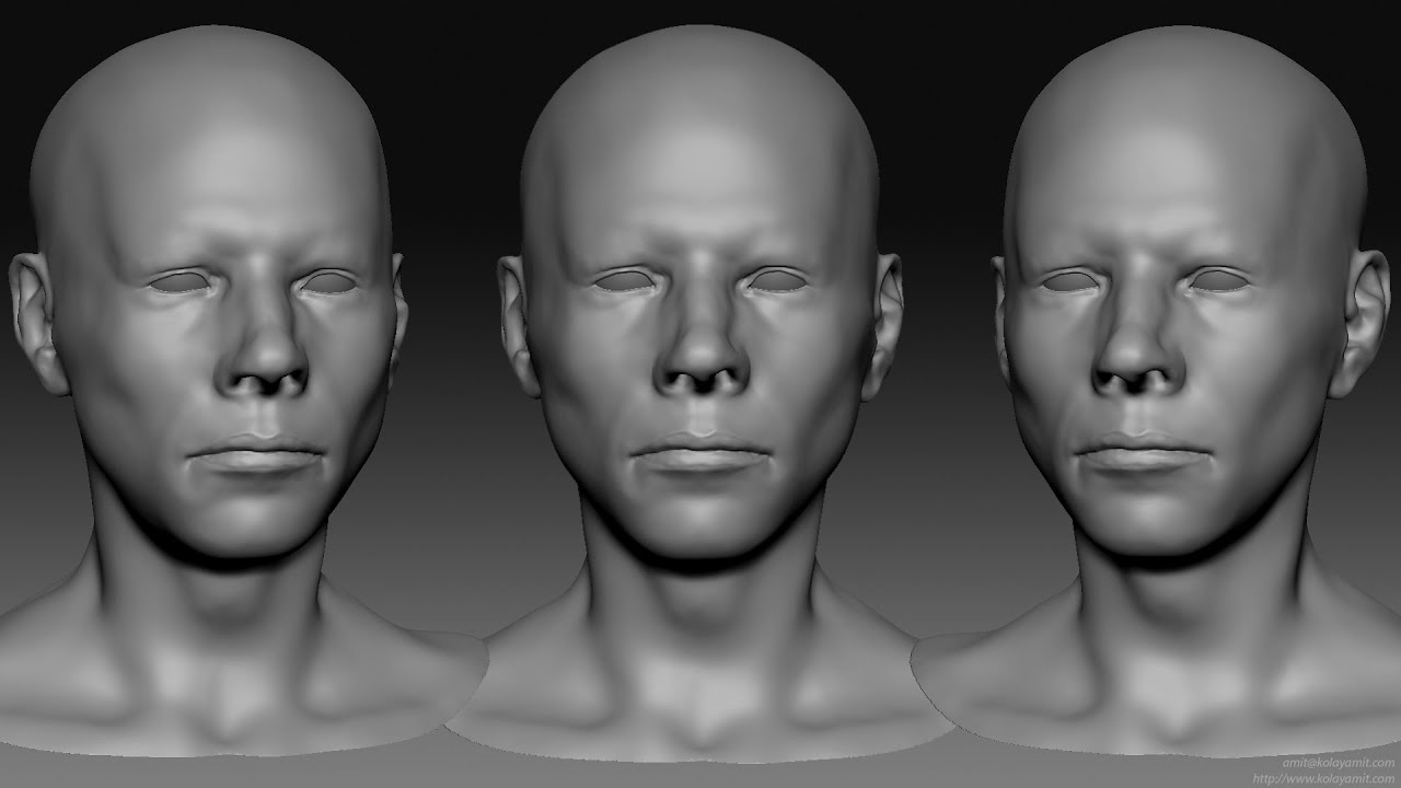 Head Sculpt One Timelapse