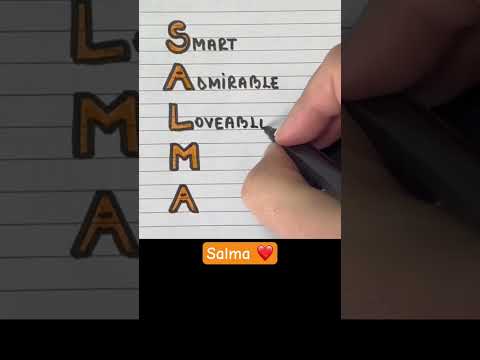 Meaning of the name SALMA #meaning #name #salma