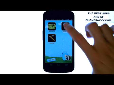 Out Of Milk - App Review - The Best Grocery List App Available