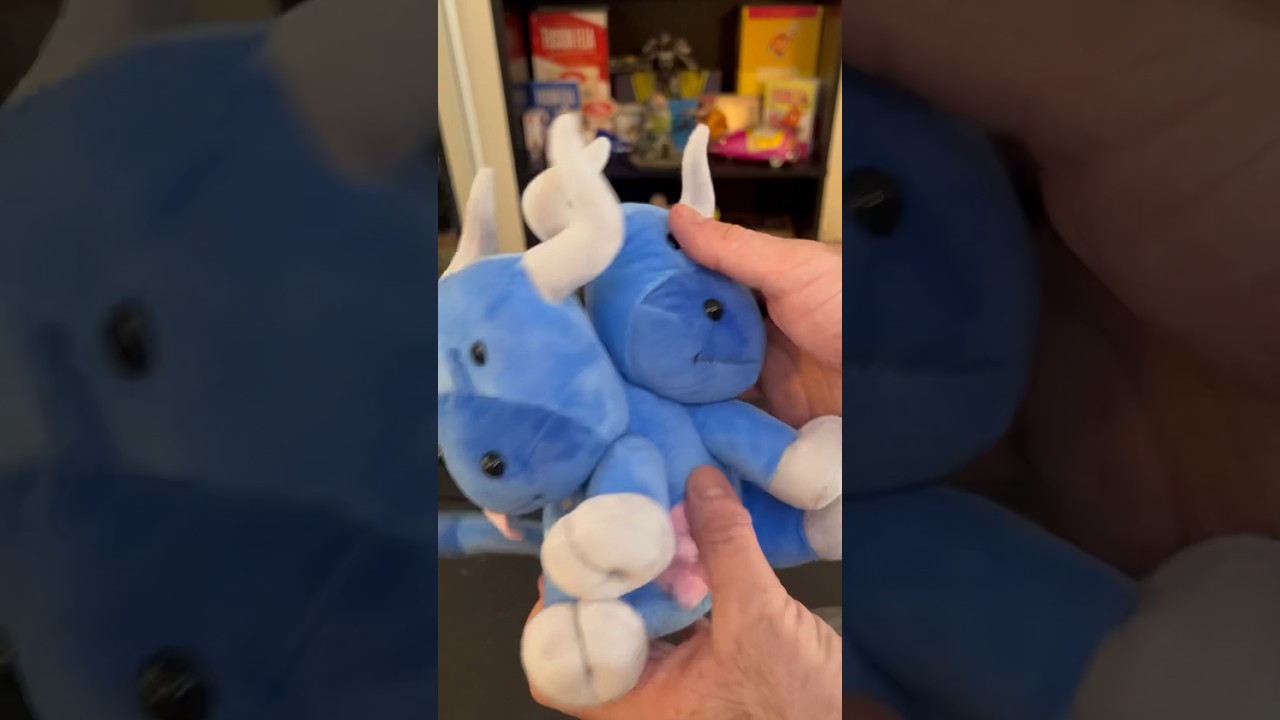 Fallout Blue Brahmin Plush!