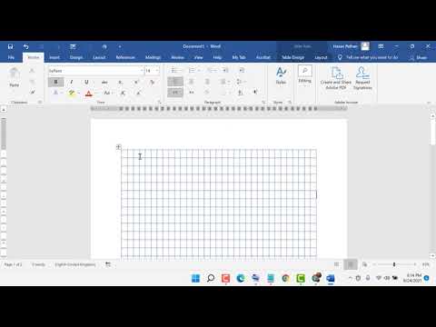 How to Get Graph Paper in MS Word