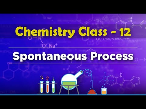 Spontaneous Process - Chemical Thermodynamics - Chemistry Class 12