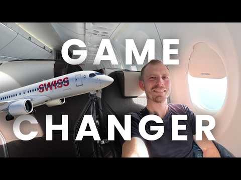 The A220 Blasts Away The Competition - SWISS Economy Zürich to London on the Best Regional Jet!
