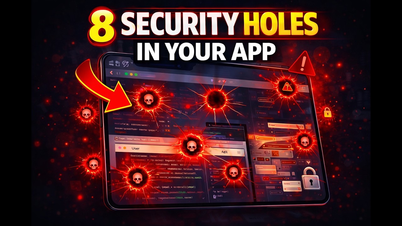 Your Vibe-Coded App Probably Has These 8 Holes