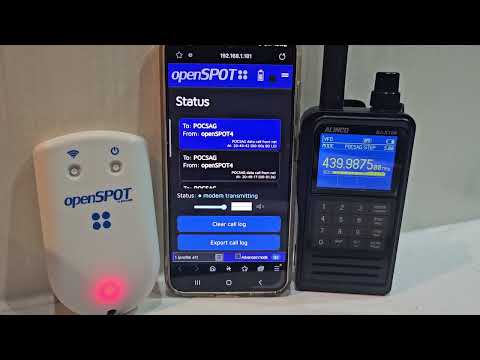 Alinco DJ-X100E Pocsag Testing