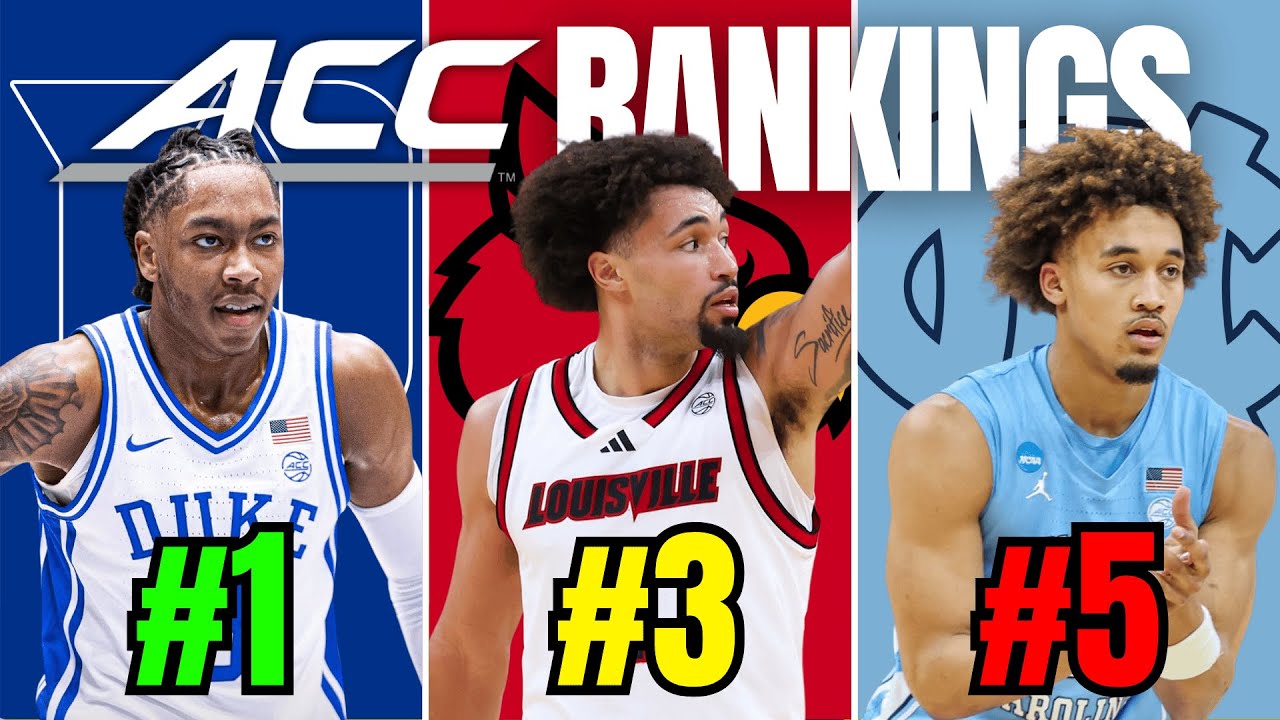 Ranking EVERY ACC College Basketball Team | ACC College Basketball Preview 2025-26