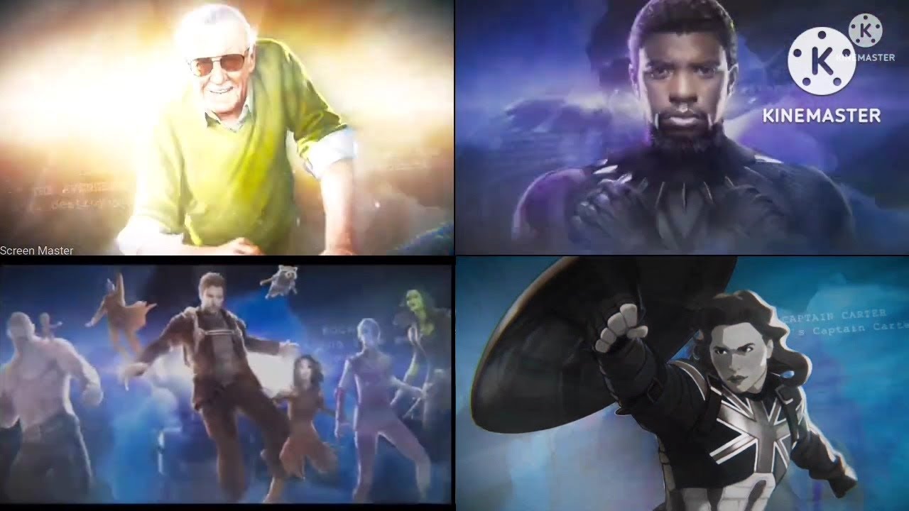 Marvel Studios Logo Comparison (Tribute Variants) (IMAX/Open Matte Versions)