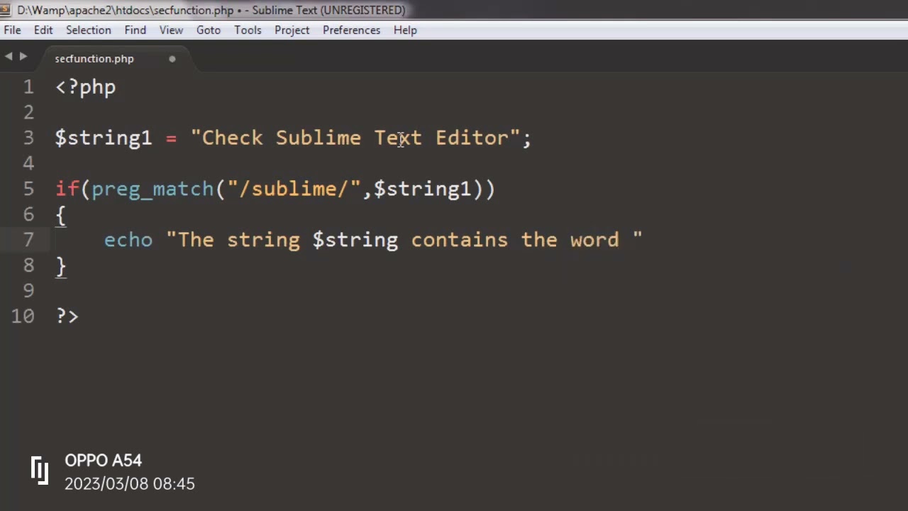 php function preg_match() @php #php #technology