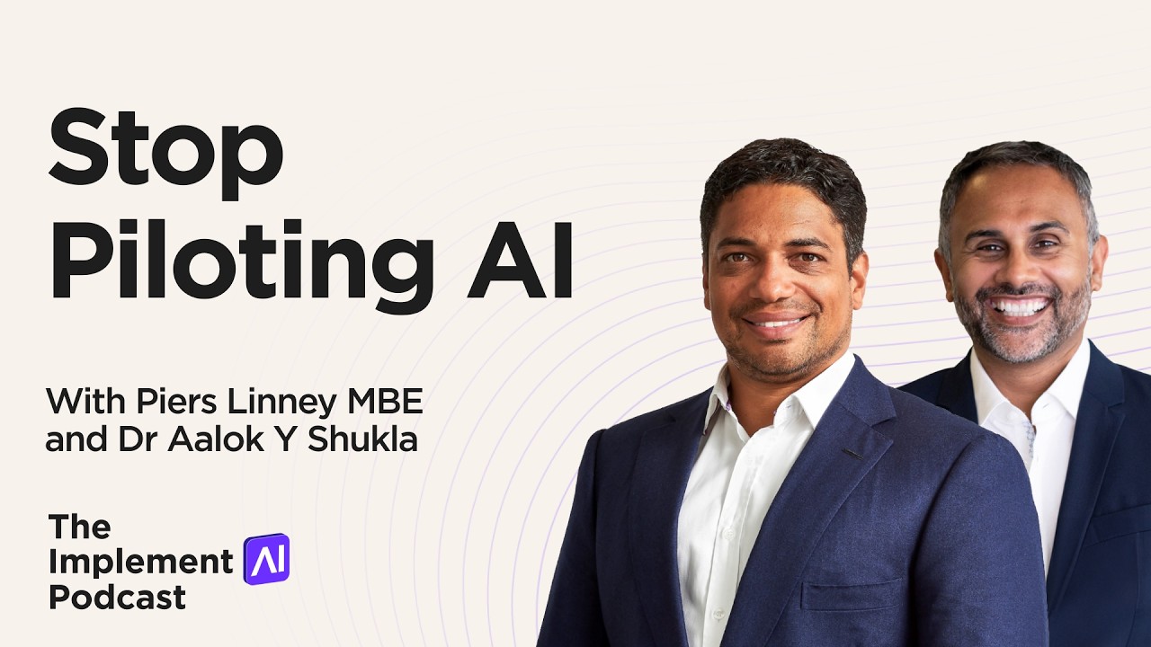 The Implement AI Podcast #78 – From AI Pilots To Production: Analyst Agents, Action Agents,&Real ROI
