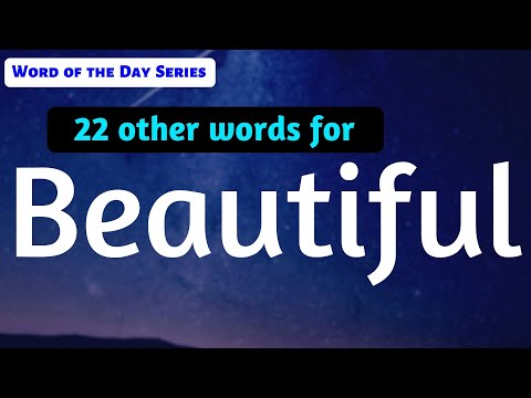 #10 | Beautiful Synonyms | Beautiful Meanings | Other Meanings of Beautiful | Beautiful Word Meaning