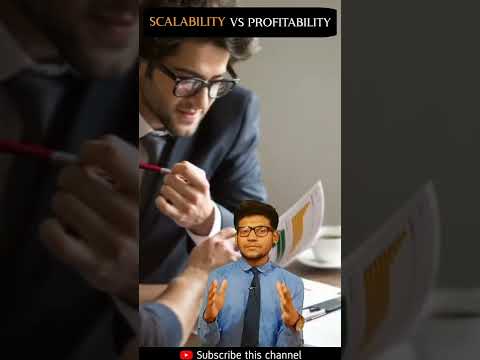 Scalability vs profitability #youtubeshorts#factsinhindi#shorts