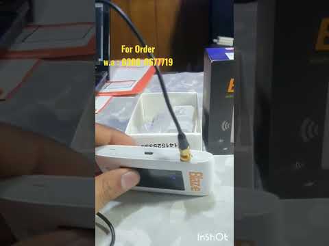 Ufone 4G Blaze Unlock with Indoor Antenna