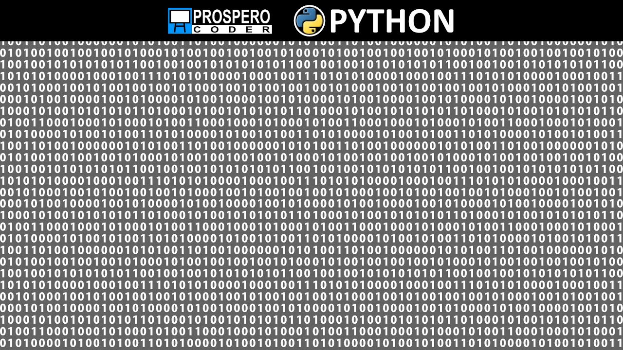 Binary Numbers in Python