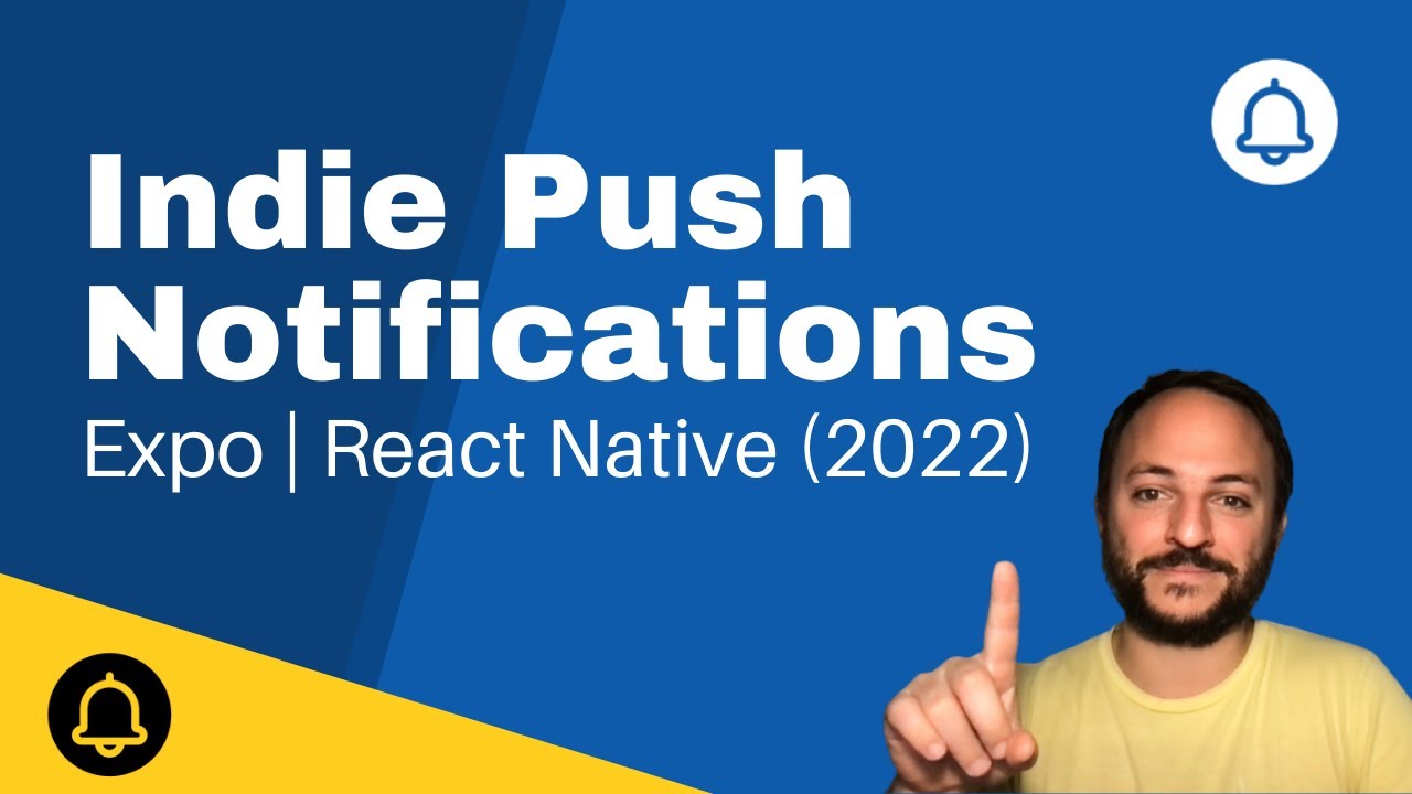 Indie Push Notifications | Expo | React Native