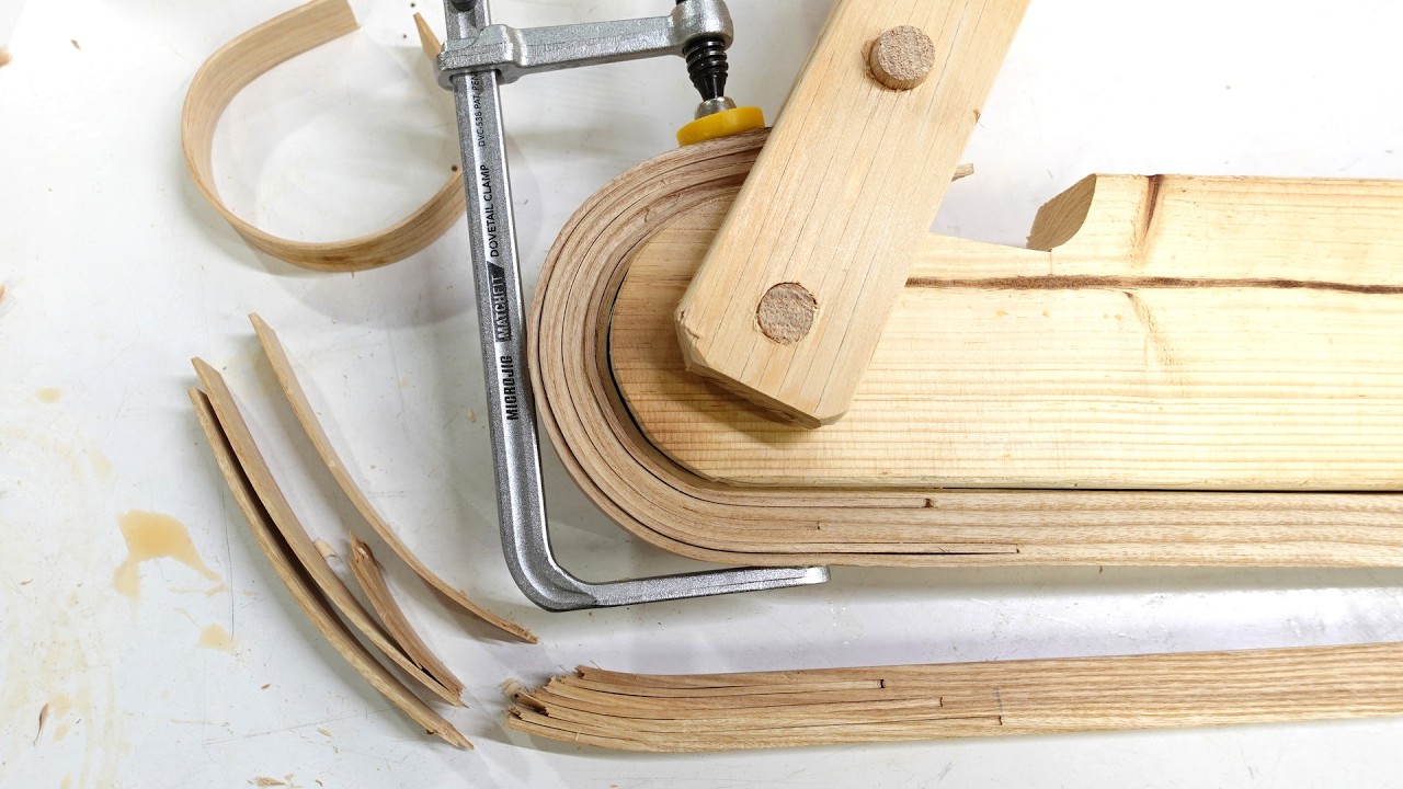Wood bending: If at first you do succeed, try and fail again!