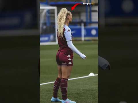 Top 5 most beautiful female football players. #shorts