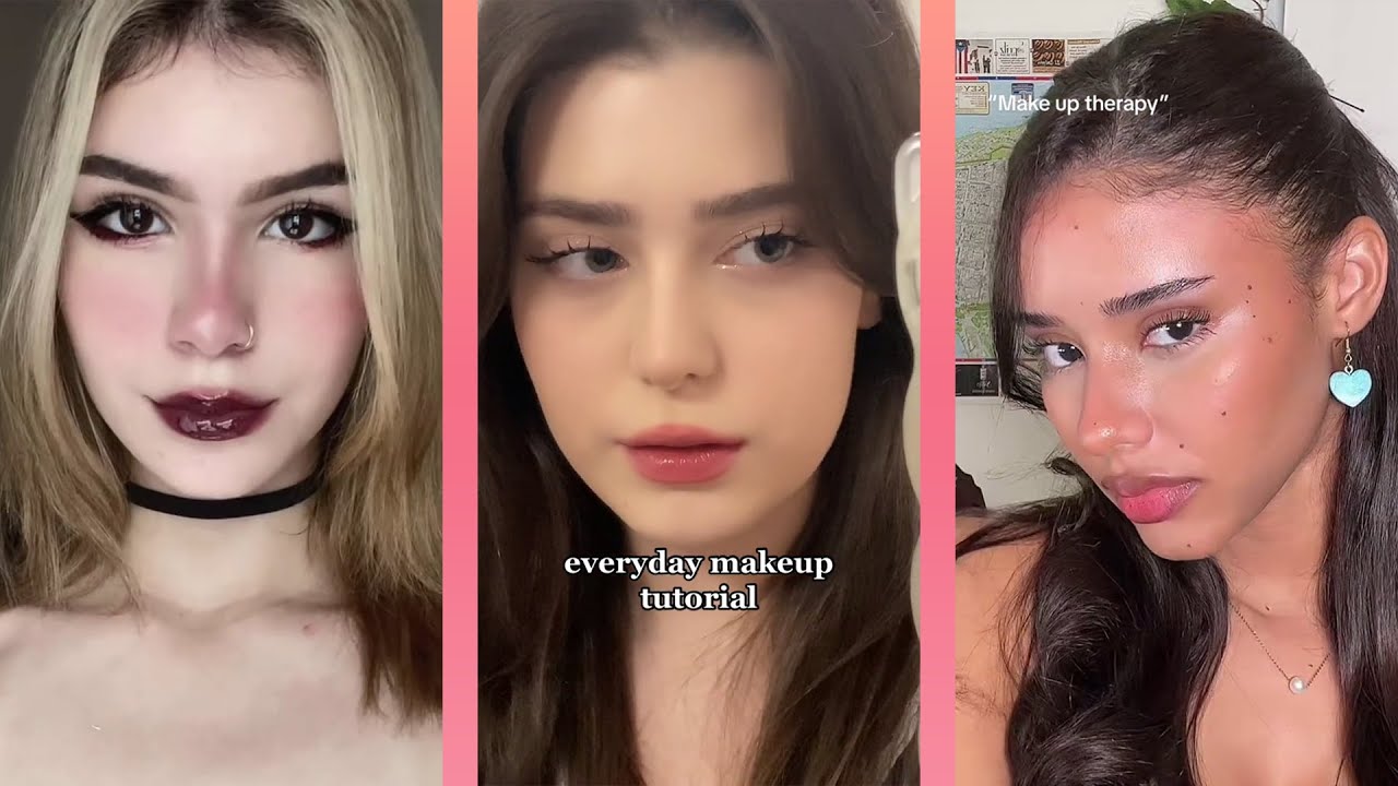 Everyday makeup 2023 | everyday makeup tutorial tiktok compilation