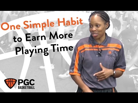 One Simple Habit to Earn More Playing Time | PGC Basketball