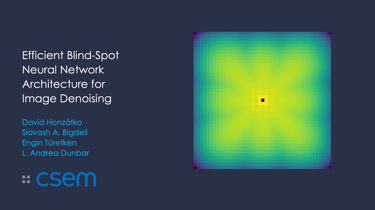 Efficient Blind-Spot Neural Network Architecture for Image Denoising