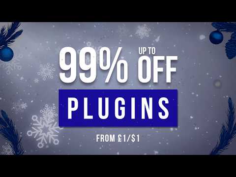 Plugin Boutique Christmas Sales - Save up to 99% on great plugins!