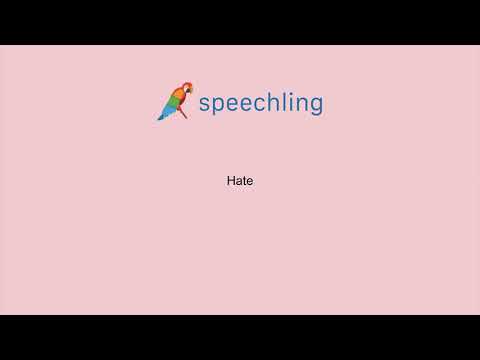 How to say "Hate" in Korean
