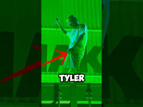 They BULLIED Tyler the Creator at his concert😱