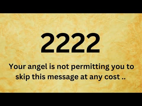 ποΈ2222 Your angel is not permitting you to skip this message at any cost .. Open this now !!