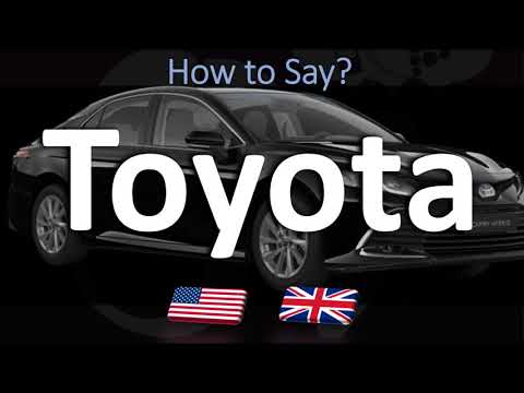 How to Pronounce Toyota? (CORRECTLY)