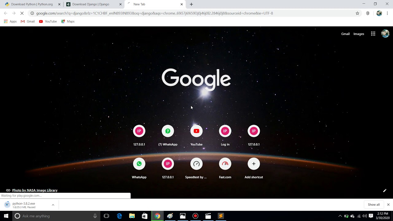 Django tutorial -Introduction