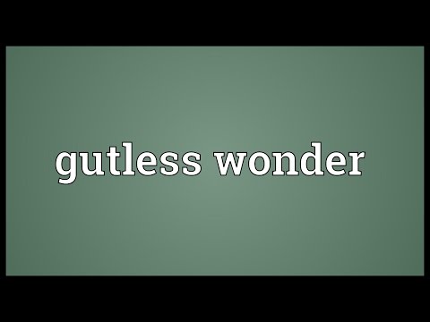 Gutless wonder Meaning