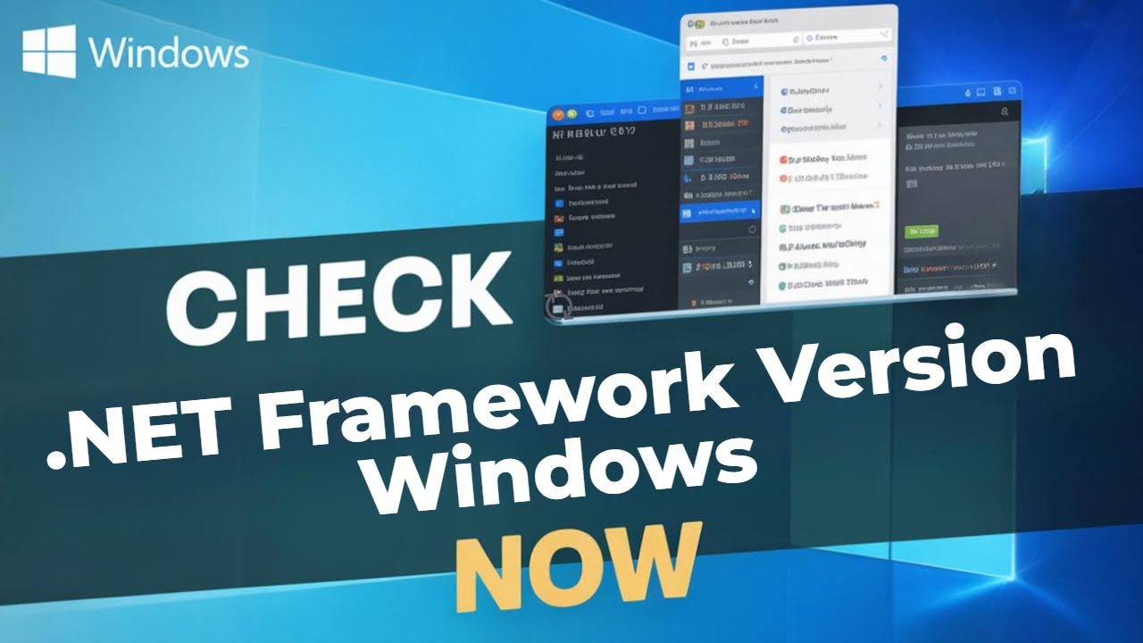 How To Check .NET Framework Version On Windows 11 [TUTORIAL]