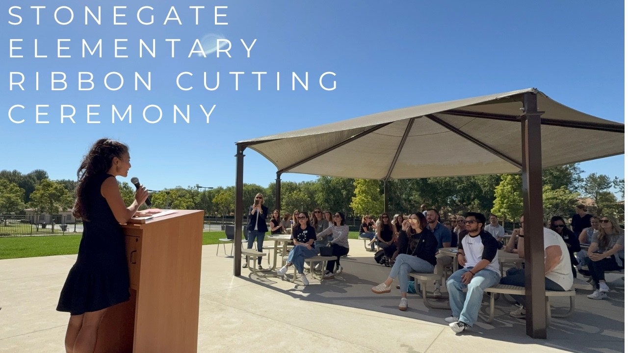 E1130: IUSD Stonegate Elementary Ribbon Cutting Ceremony