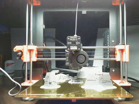 3d print Imperial Star Destroyer timelapse