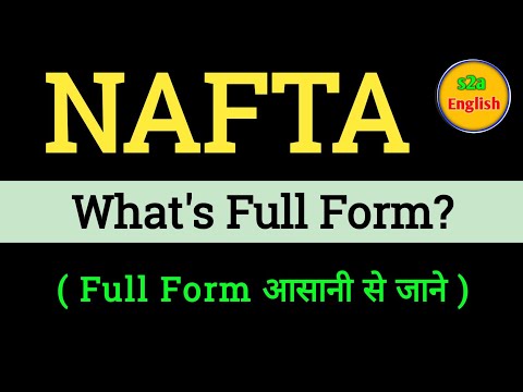 NAFTA ka Full Form kya hai | Full form of NAFTA | Gk questions all full form | important full form