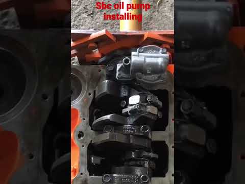 #shorts #sbc #oilpump installing